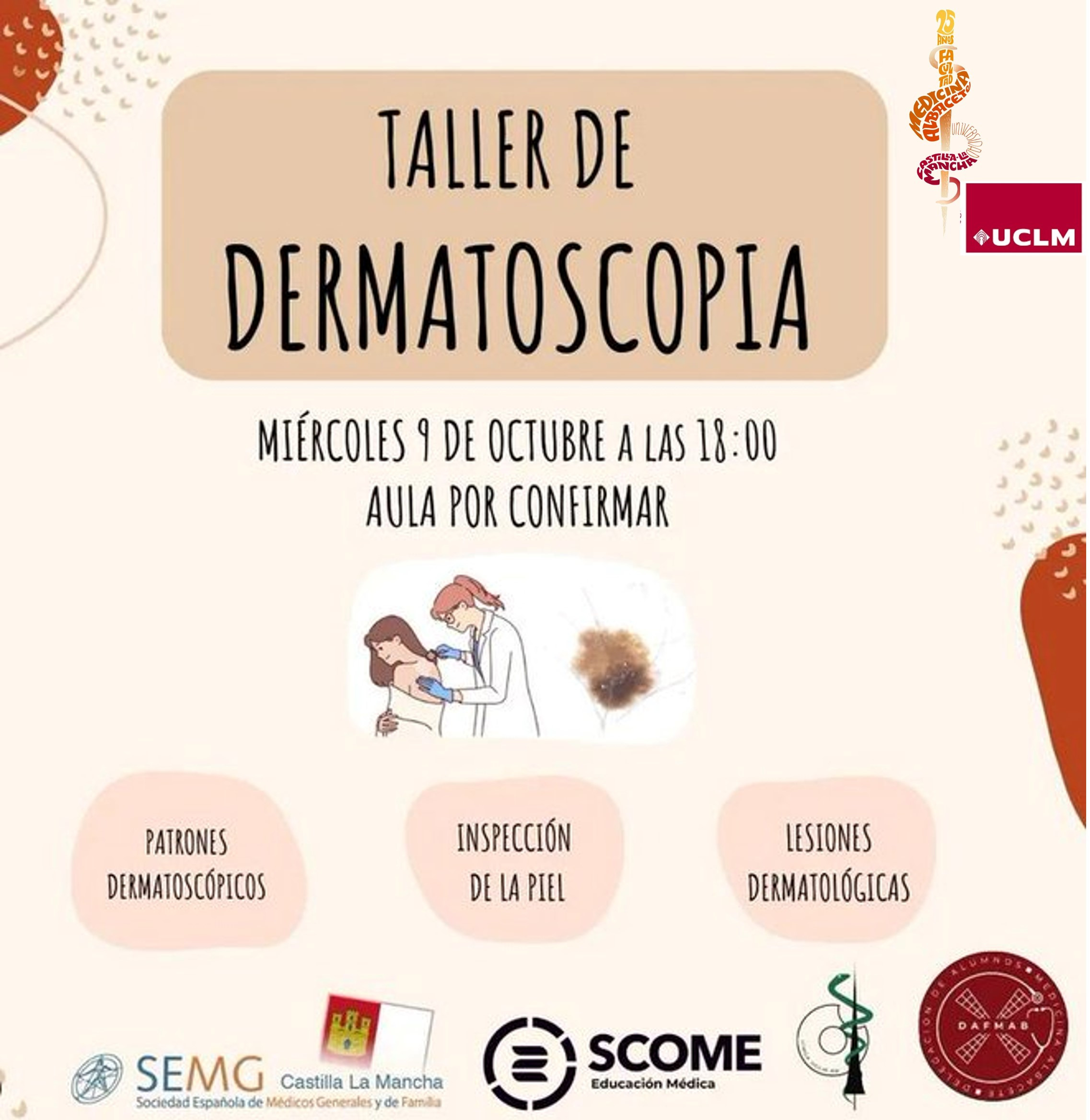 TALLER DE DERMATOSCOPIA EN ATENCIÓN PRIMARIA - Inicio