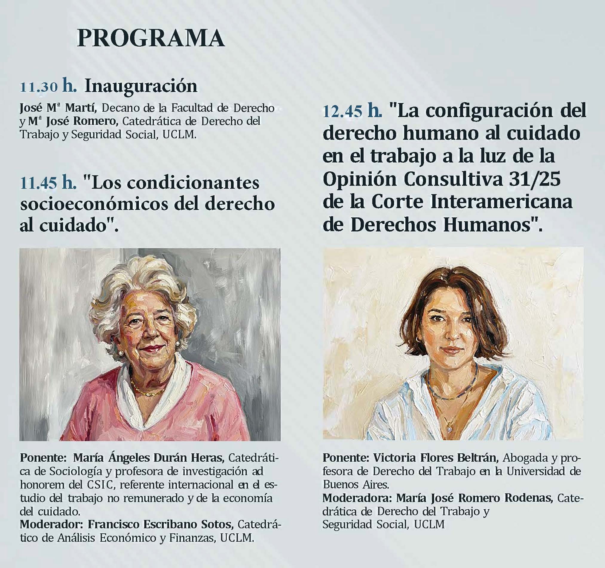 Seminario Científico "El derecho humano al cuidado y la reorganización ...