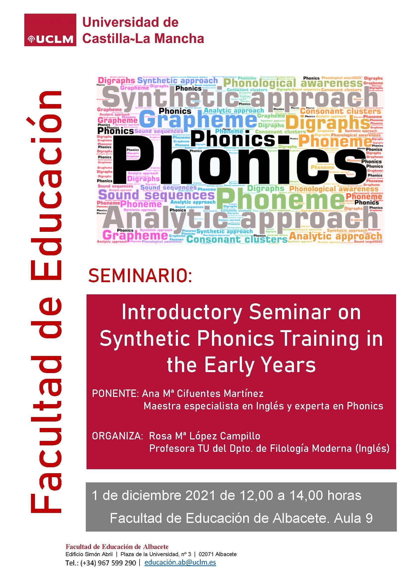 Introductory Seminar on Synthetic Phonics Training in the Early Years ...