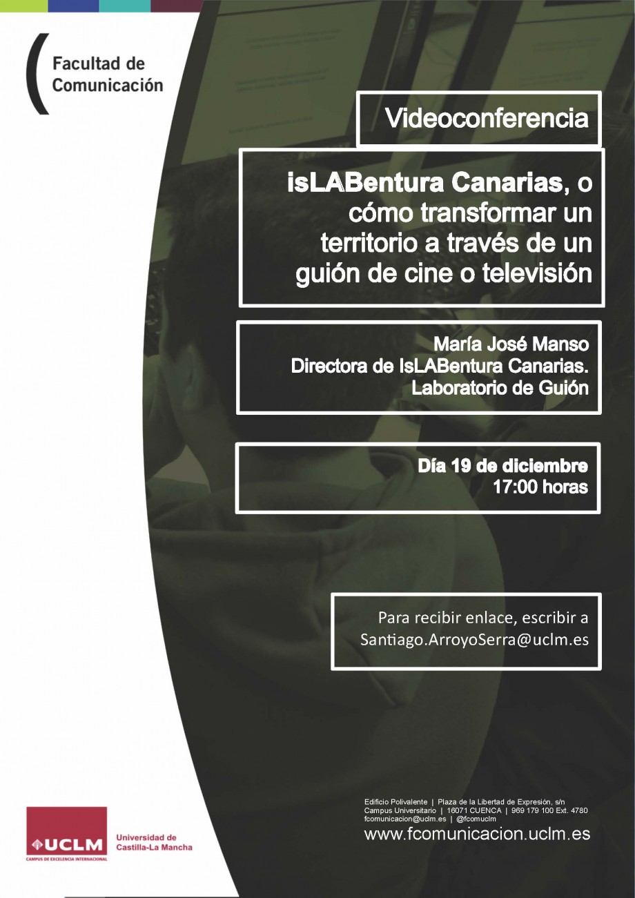 ISLABENTURA CANARIAS, O CÓMO TRANSFORMAR UN TERRITORIO A TRAVÉS DE UN GUION DE CINE O TELEVISIÓN ...